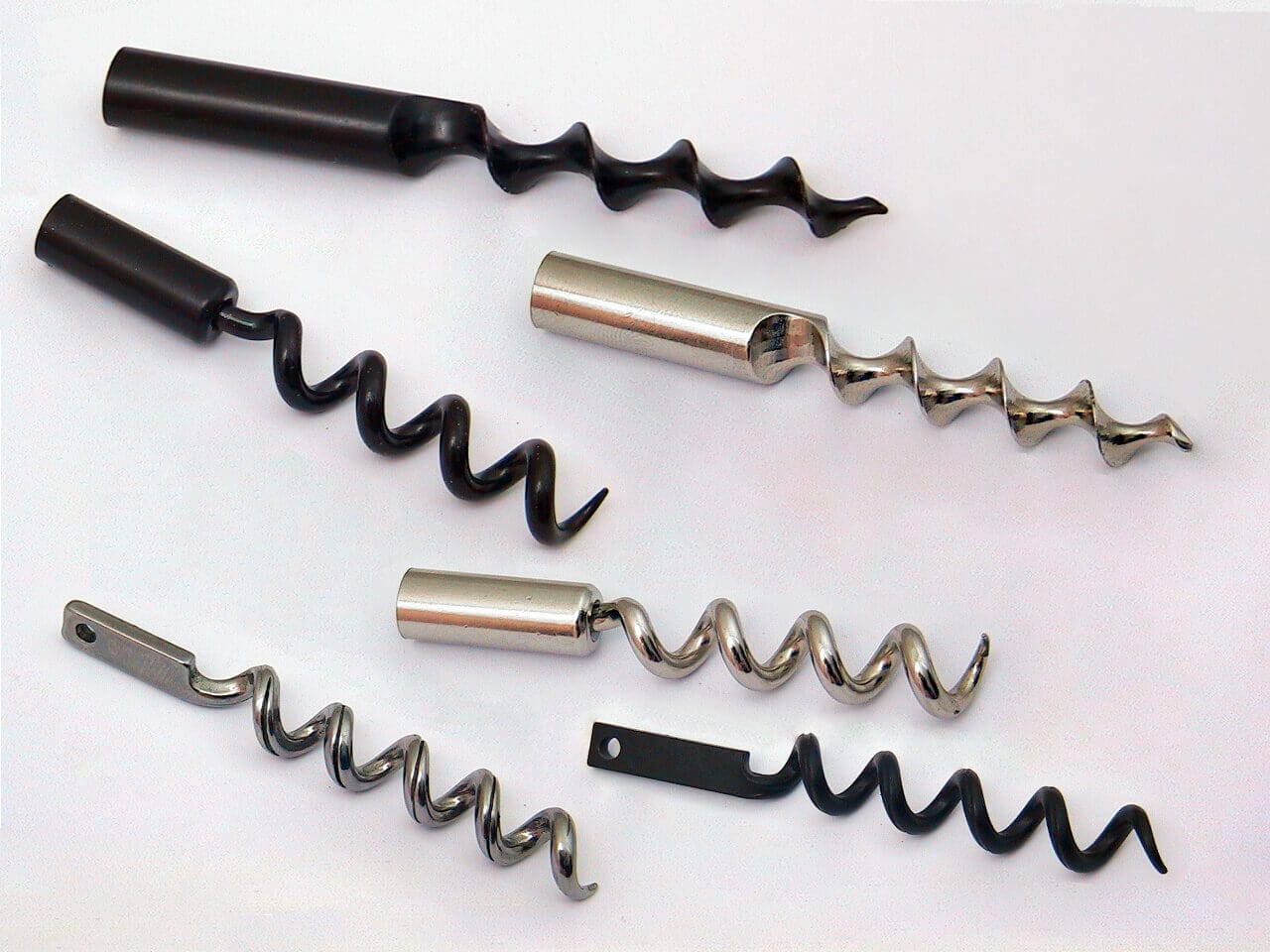 Corkscrew Blank Auger | Wire Worm | Metallic Helix For Kit